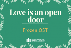Love is an open door - Frozen OST –Kalimba Tabs