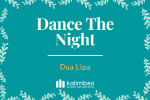 Dance The Night - Dua Lipa – Number Kalimba Tabs - Kalimbeo