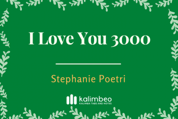 I Love You 3000 - Stephanie Poetri – Kalimba Tabs